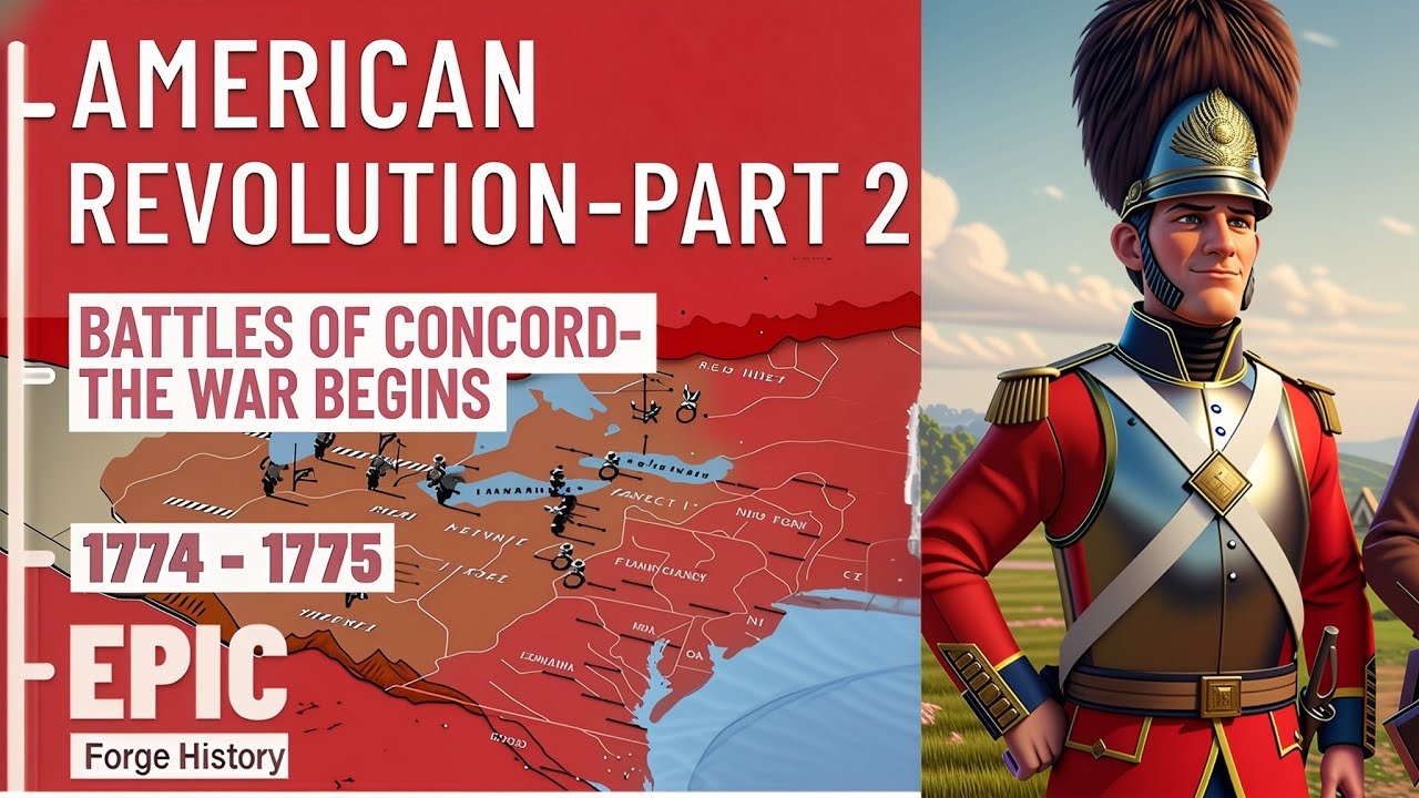 American Revolution: Battles of Concord & Lexington - The war begins ...