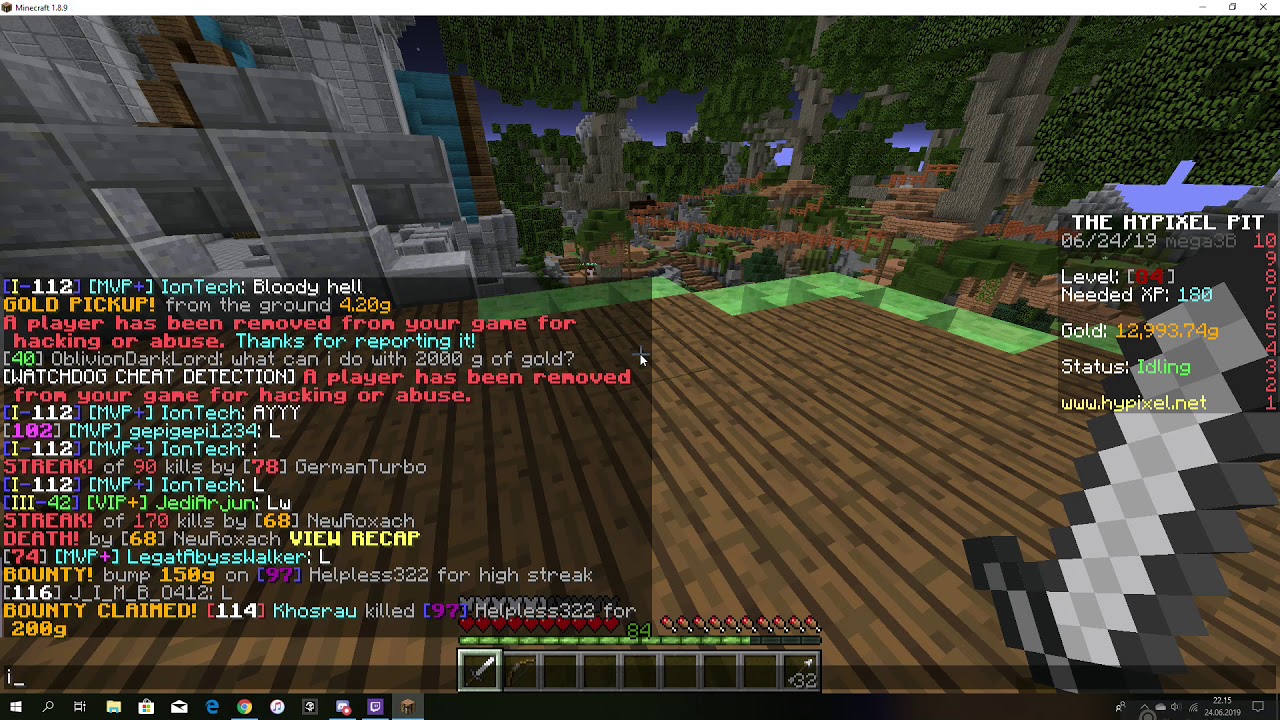 hypixel report - YouTube