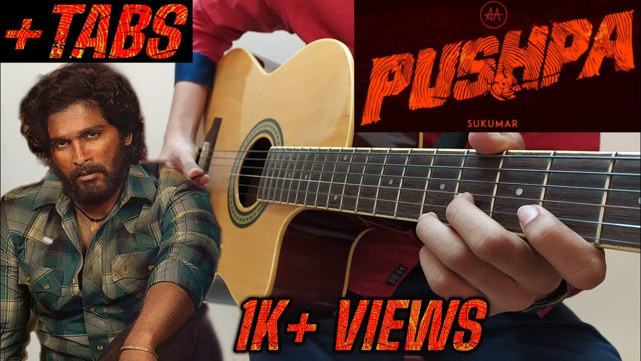 [TAB] Pushpa - Teaser BGM | Guitar Cover | TABS in the Description ...