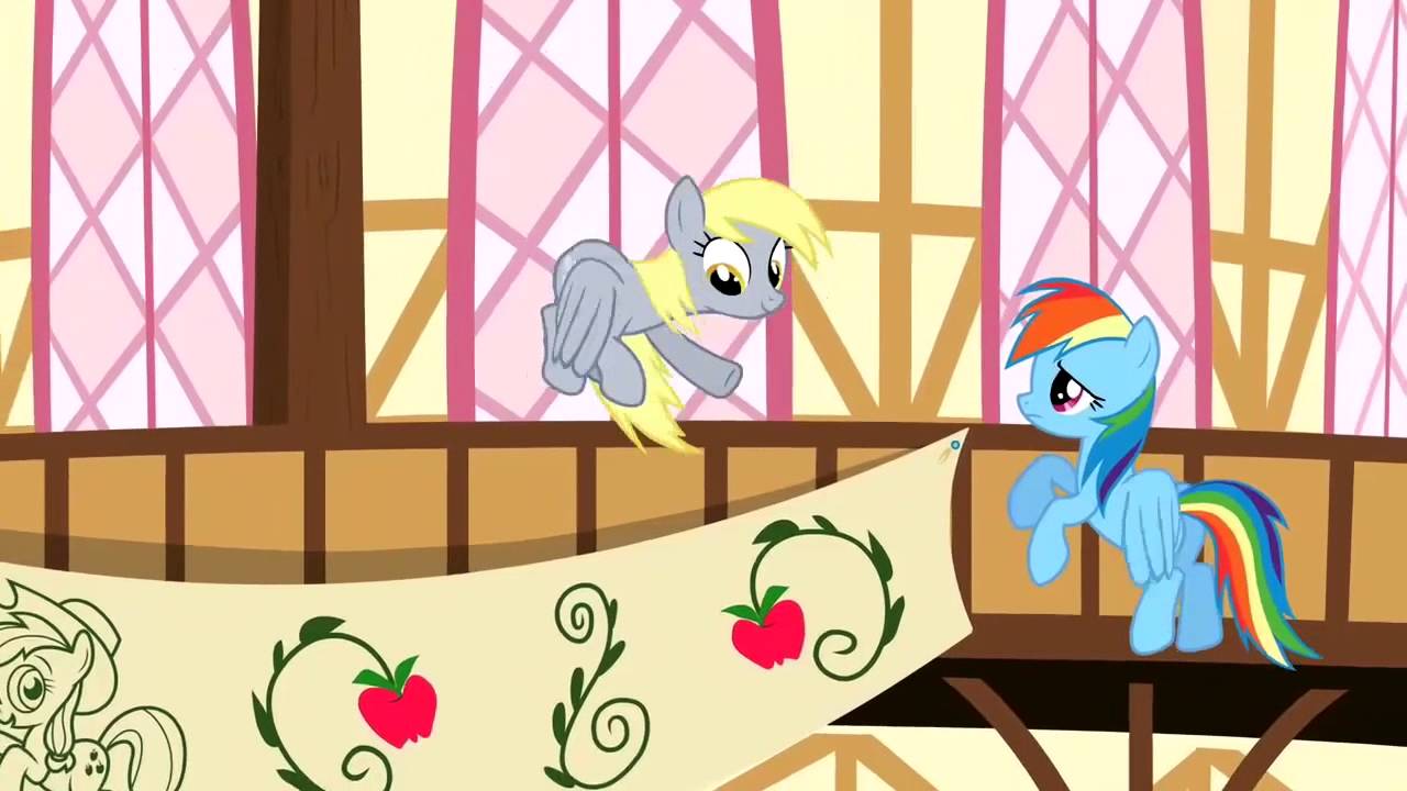 Derpy - Nice work, Rainbow Dash - YouTube