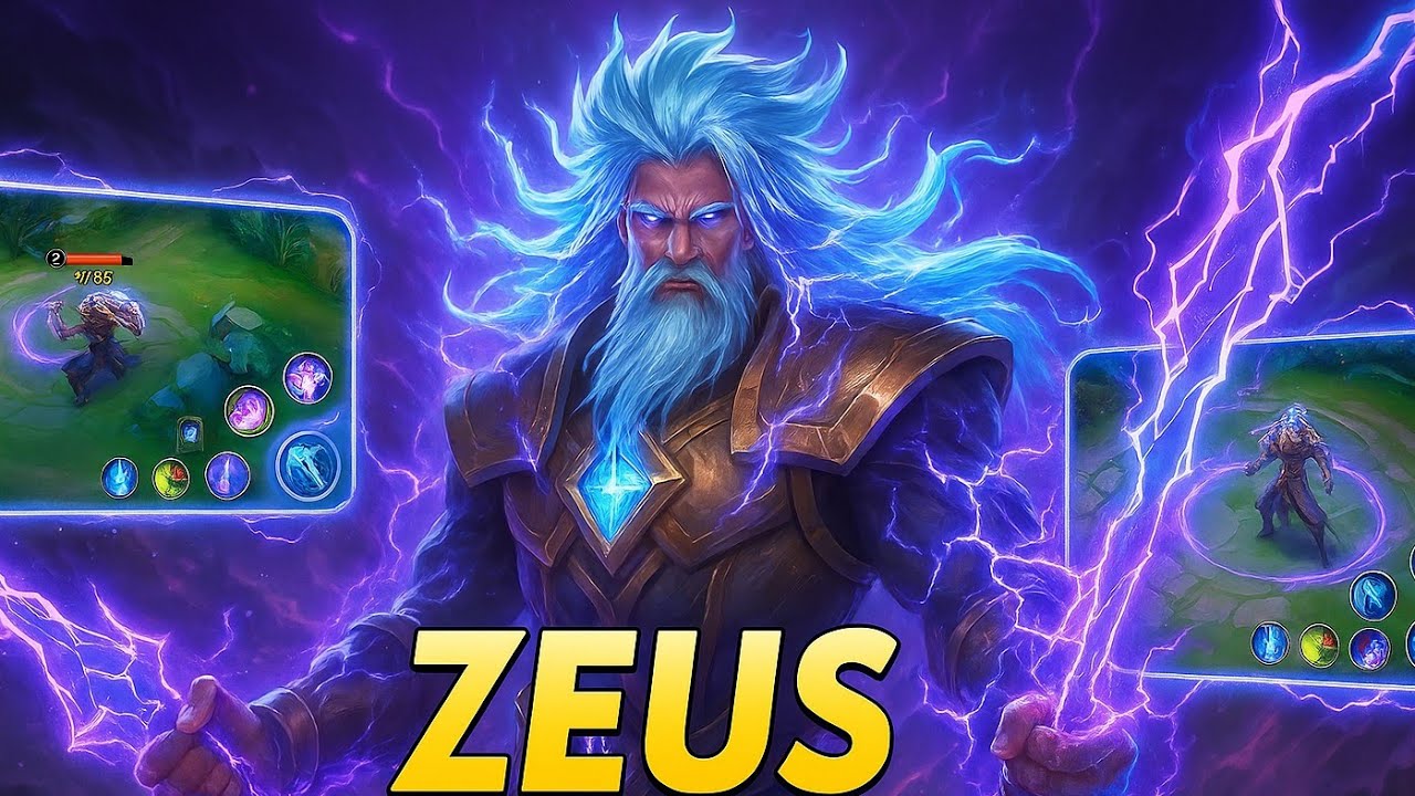 Legend of Ace: ZEUS Ranked DOMINATION!⚡ Mid Lane Gameplay & Guide - YouTube