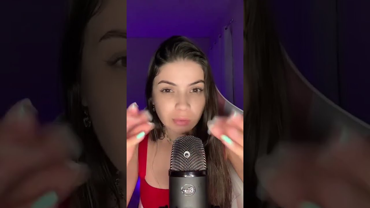 ASMR COMENDO SUA ENERGIA NEGATIVA - asmr da rafa - #shorts - YouTube