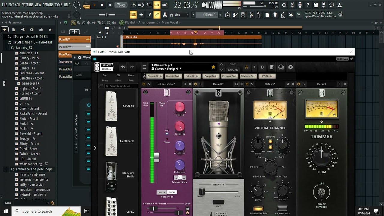How To Mix Emtee Vocals l Melodic Rap Vocal Chain| Hip Hop Mixing + EFFECTS | Waves,Fabfilter,FL ...