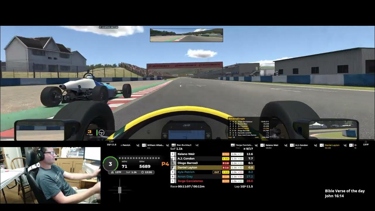 5/30/23 iRacing: Formula Vee Rookie Okayama Short - YouTube