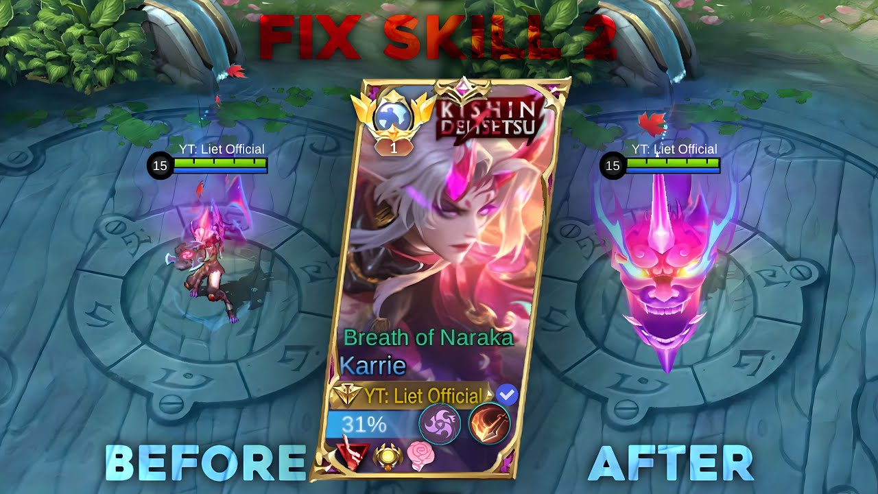 Script KARRIE KISHIN DENSETSU - Breath of Naraka Skin Custom/Optimized ...