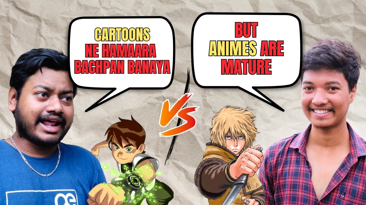 Anime vs Cartoon || We discussed about the ultimate debate || Anime ...