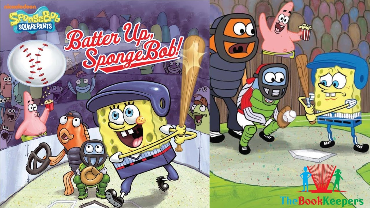 🏟️⚾️ Book Read Aloud: Nickelodeon SpongeBob Squarepants : Batter Up ...