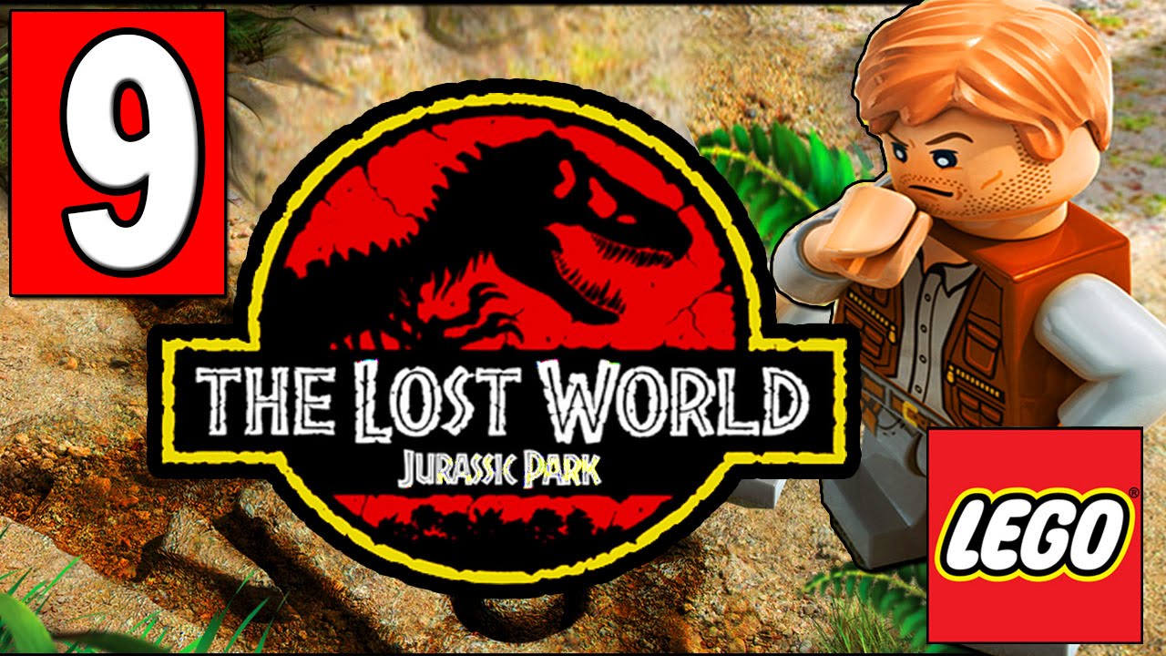 LEGO JURASSIC WORLD Walkthrough Part 9 THE LOST WORLD LEVEL ...