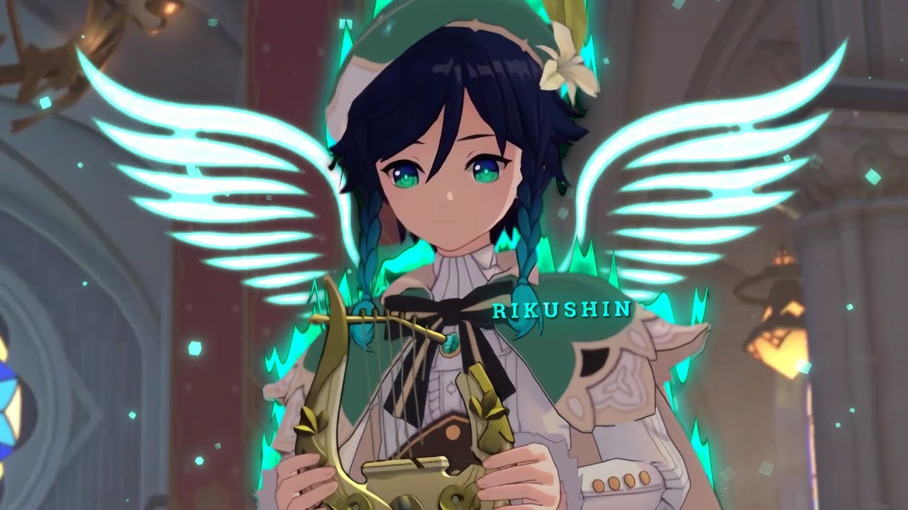 Venti Fixes The Holy Lyre Cutscene - RIKUSHIN - YouTube