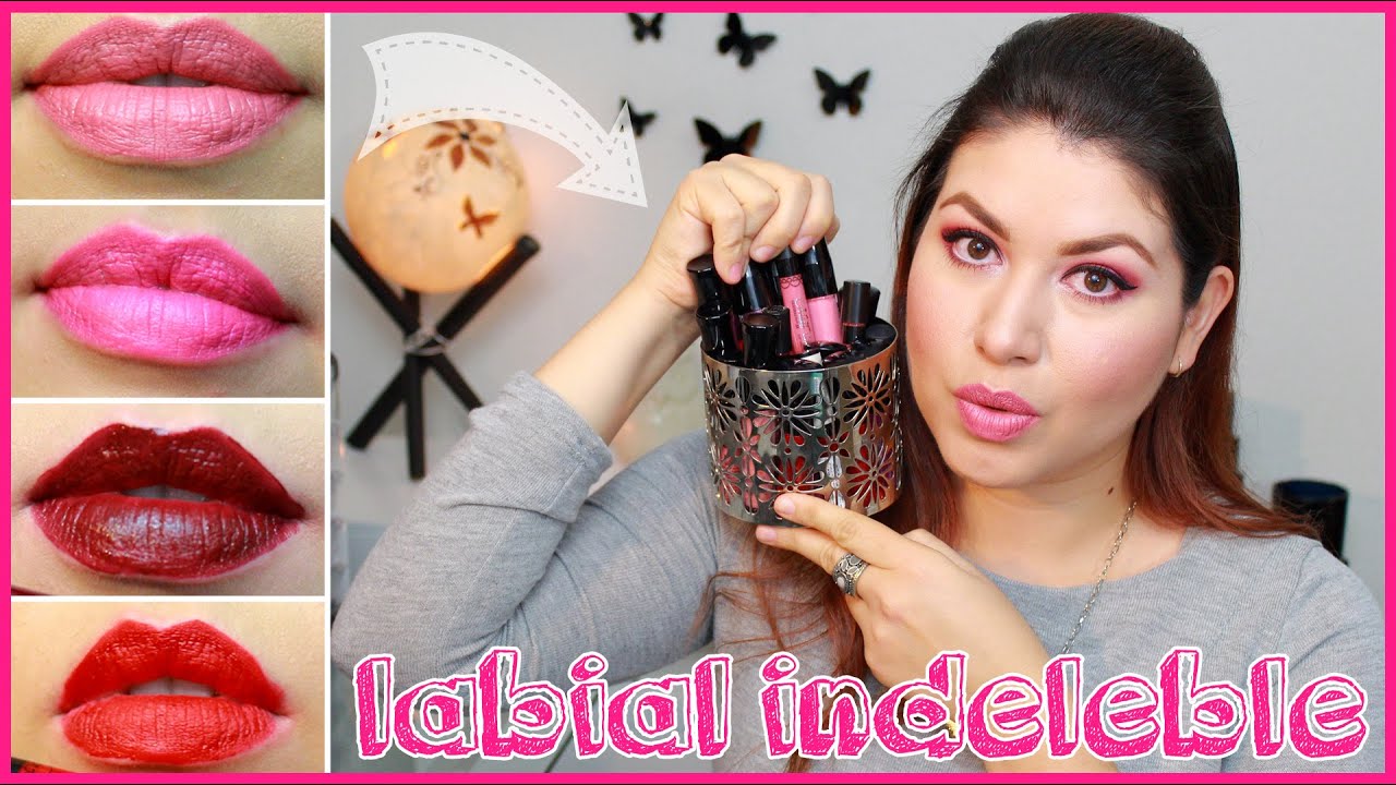RESEÑA-SWATCHES Labiales Indelebles + Tips para usarlos | MaKillArte ...