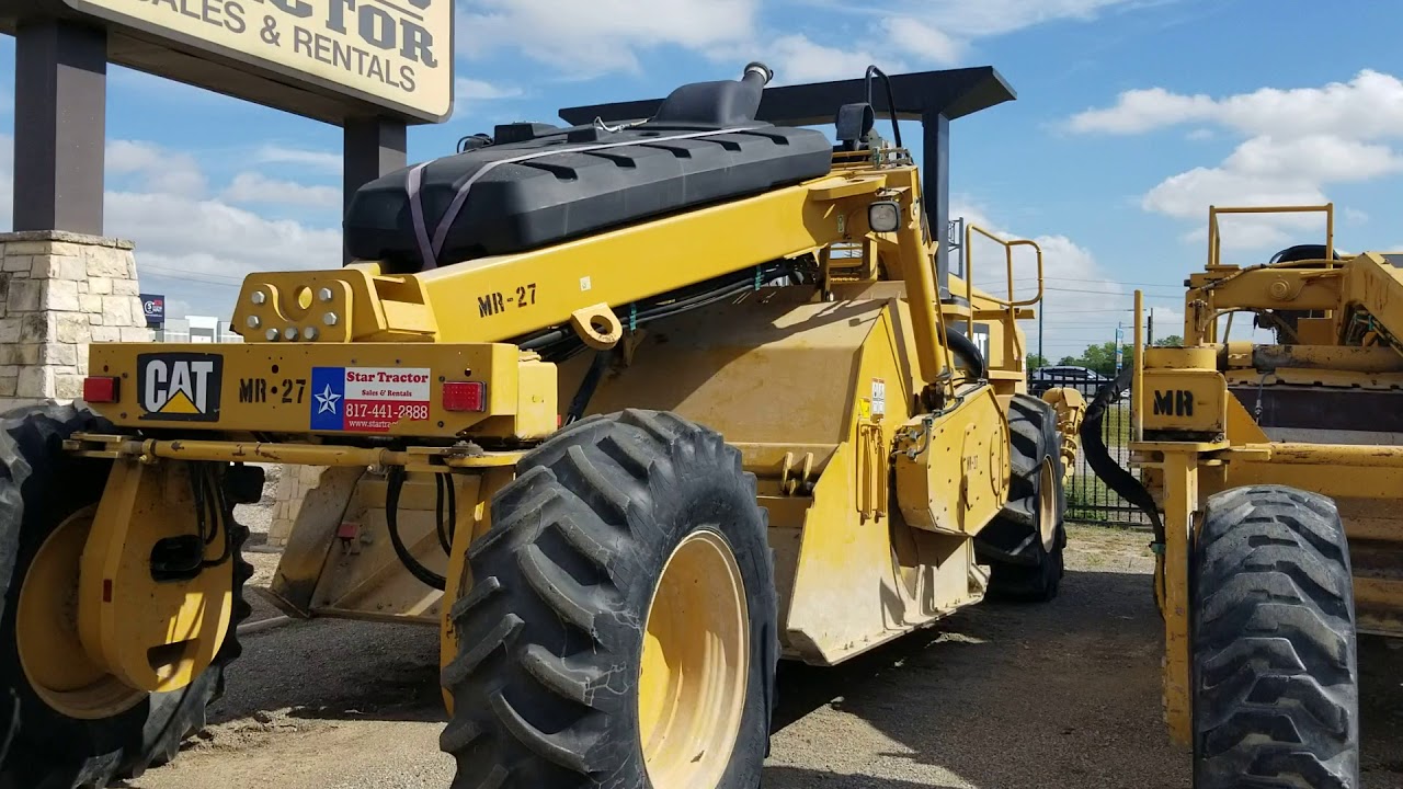 Caterpillar Mixers and Asphalt Recyclers (Cat SS250, Cat RM250, Cat RM ...