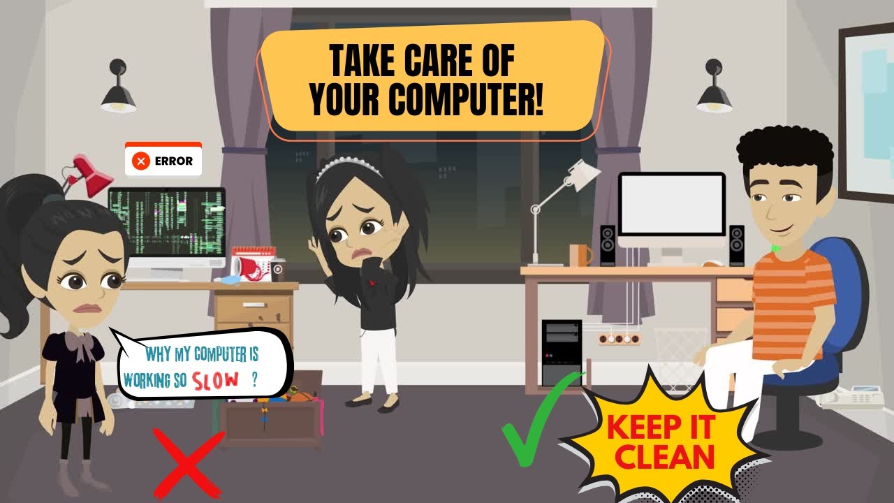 Importance of taking care of computer | The Captain AHS-Show | Best ...