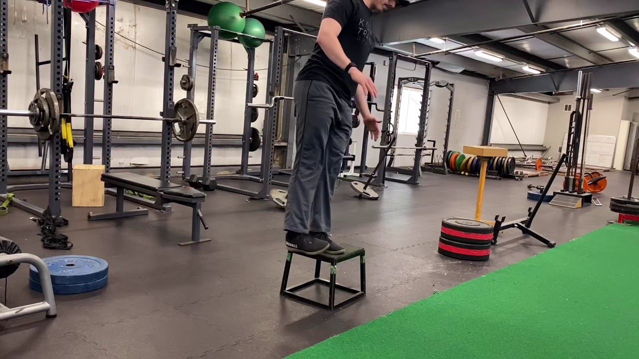 Low box step downs - YouTube