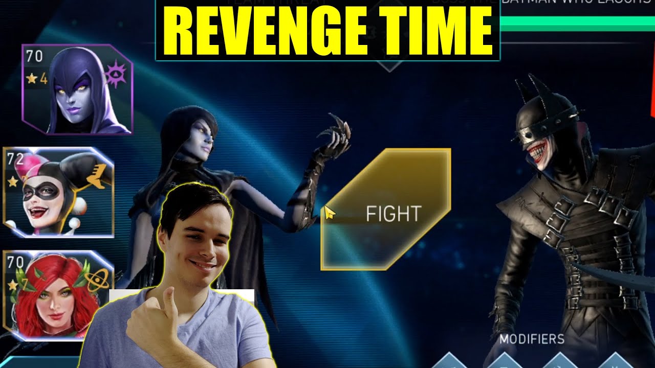 Taking Revenge On Boss Batman Who Laughs Injustice 2 Mobile - YouTube