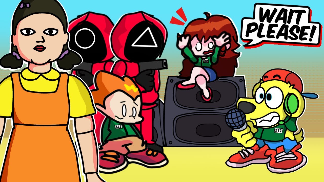 Friday Night Funkin but it's SQUID GAME... FNF Mods #78 - YouTube