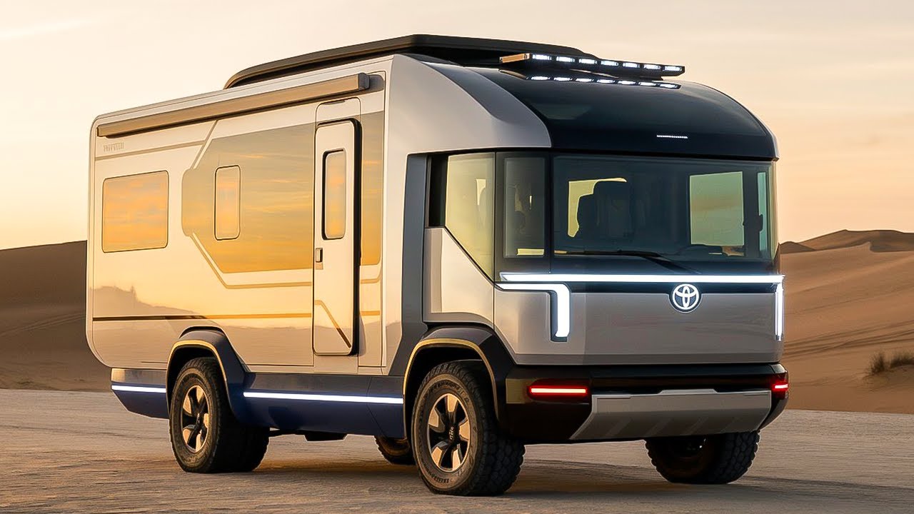 Unmatched Luxury and Innovation! The 2025 Toyota Camper Motorhome ...