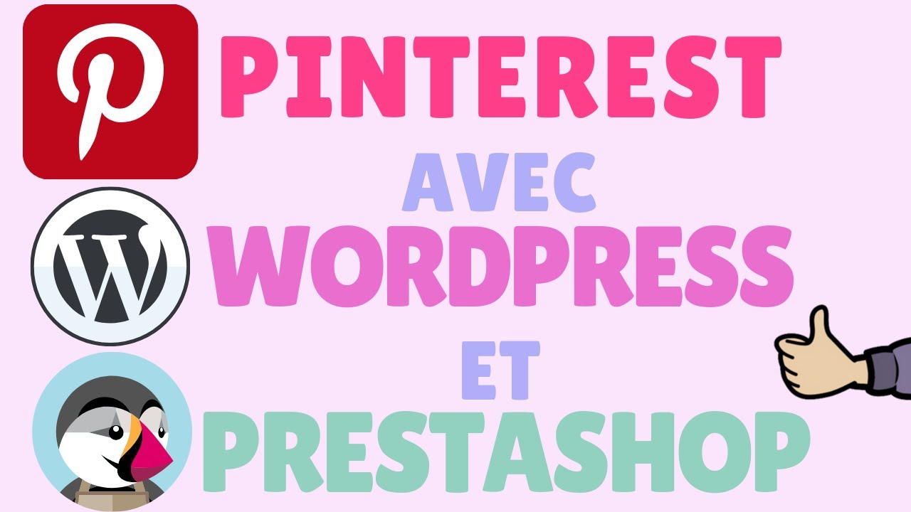 🎥 30 vidéos en 30 jours: #14 Pinterest avec WordPress et PrestaShop ...