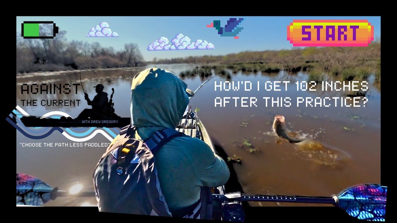 Against the Current S1.E1. Bassmaster Kayak Series Championship, Lake Fork - "Practice...kind of ...