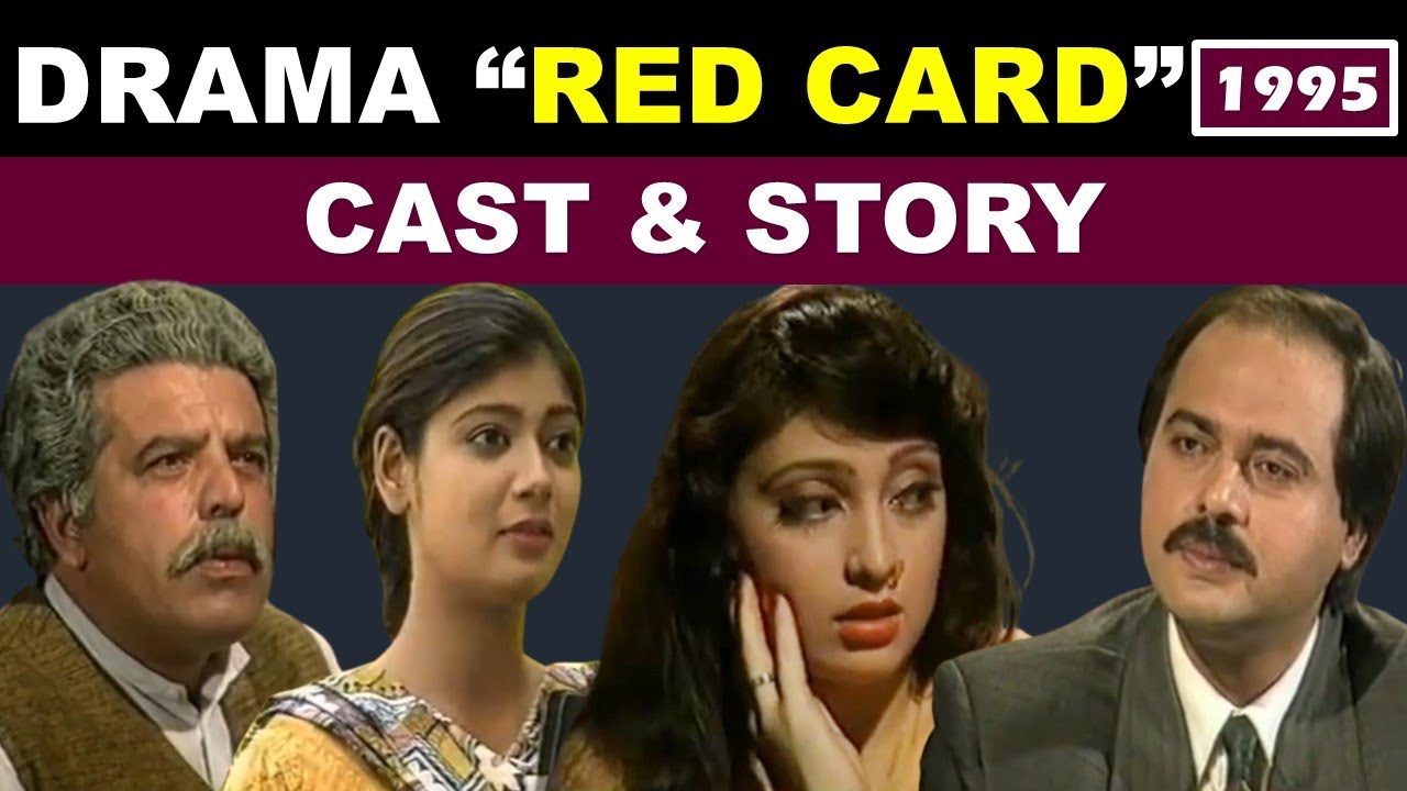 Drama Red Card Cast | Firdous Jamal | Zara Akbar | Nazli Nasar ...