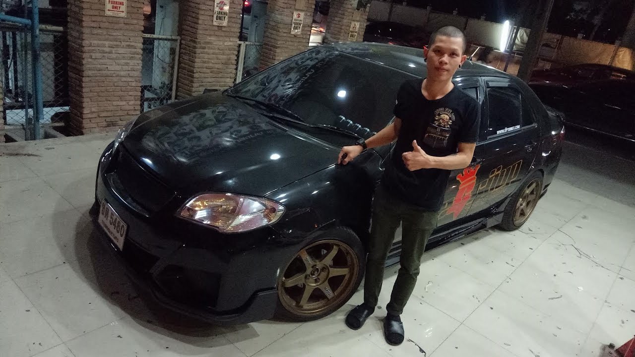 สุดโหด TOYOTA VIOS 03-05 ชุดแต่ง TYPE R โดย OPTIONGT - YouTube