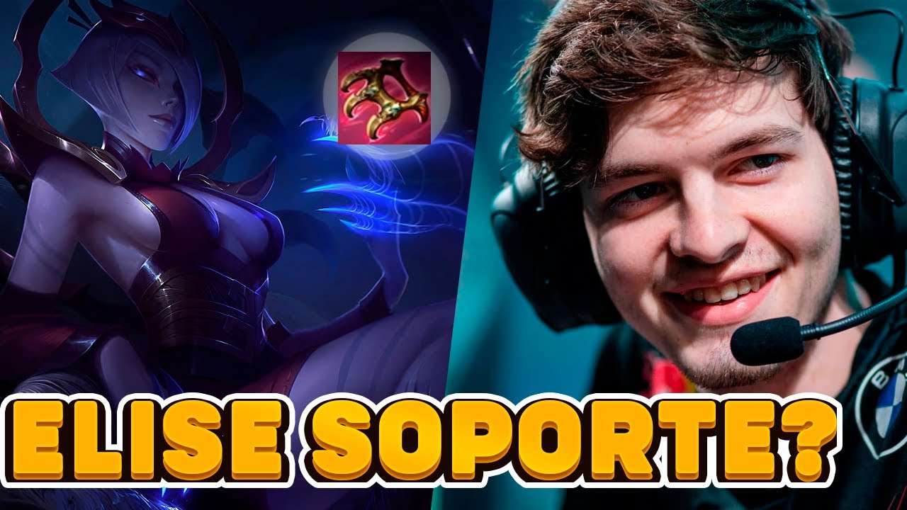 ¿ESTA ELISE SOPORTE OP? G2 (FNC?) Mikyx juega Elise support en SoloQ ...