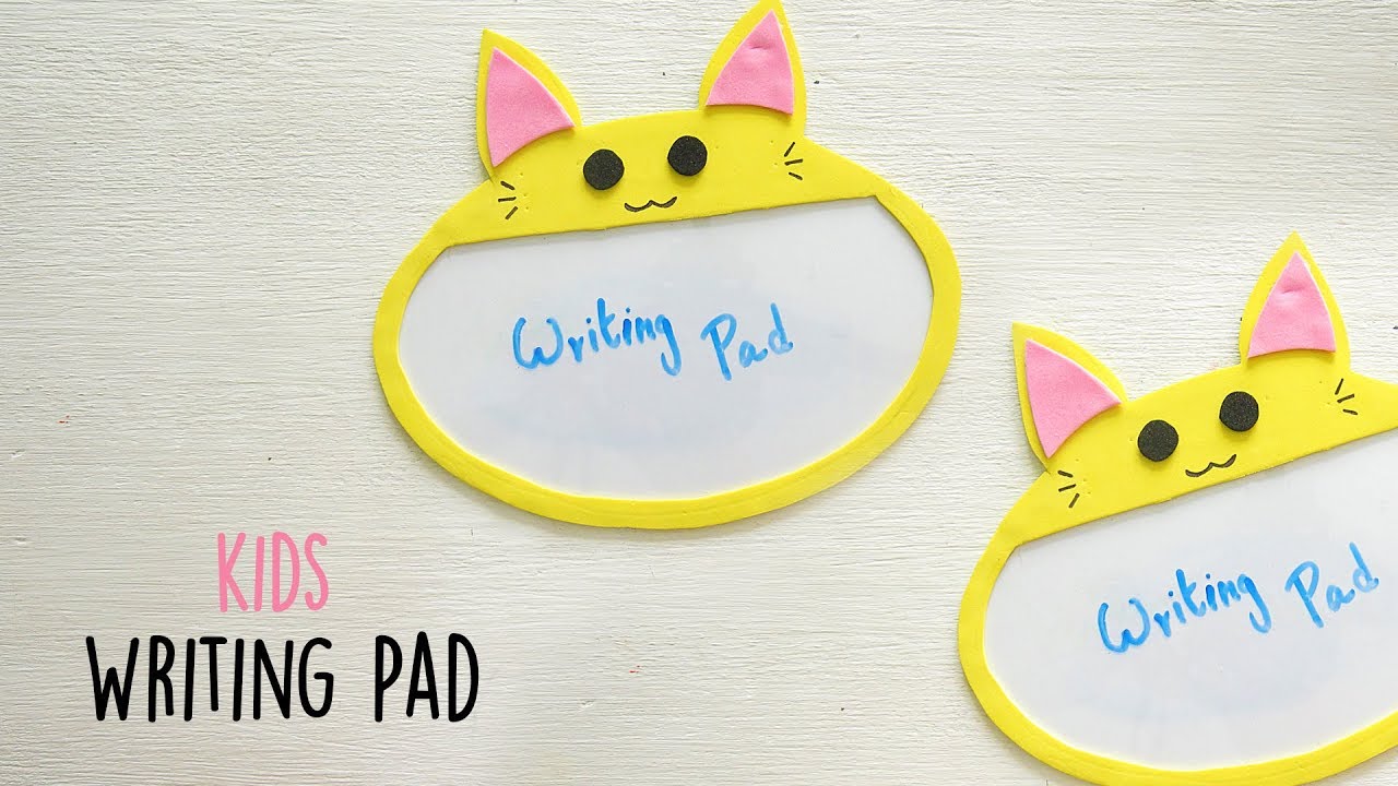 DIY Reusable Writing Pad Kids Craft Do It Yourself YouTube DIY Reusable Writing Pad Kids Craft Do It Yourself YouTube