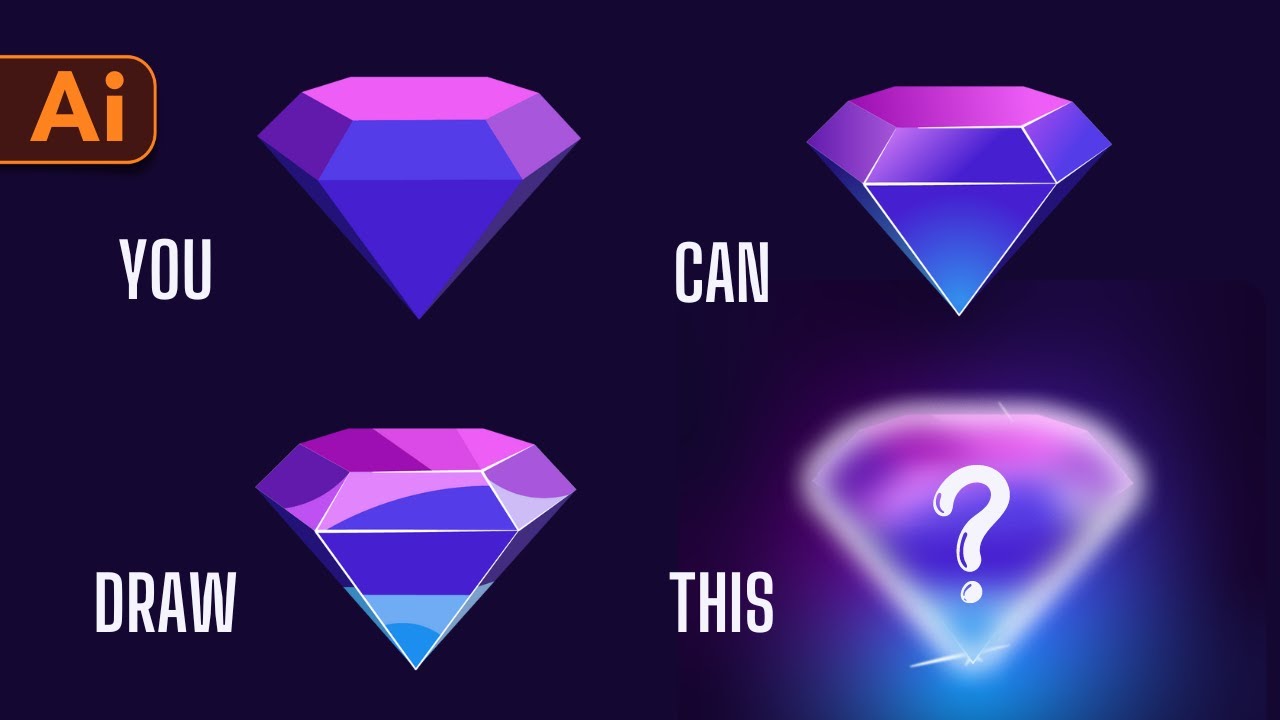How To Draw A Realistic Diamond In Adobe Illustrator Tutorials YouTube how-to-draw-a-realistic-diamond-in-adobe-illustrator-tutorials-youtube