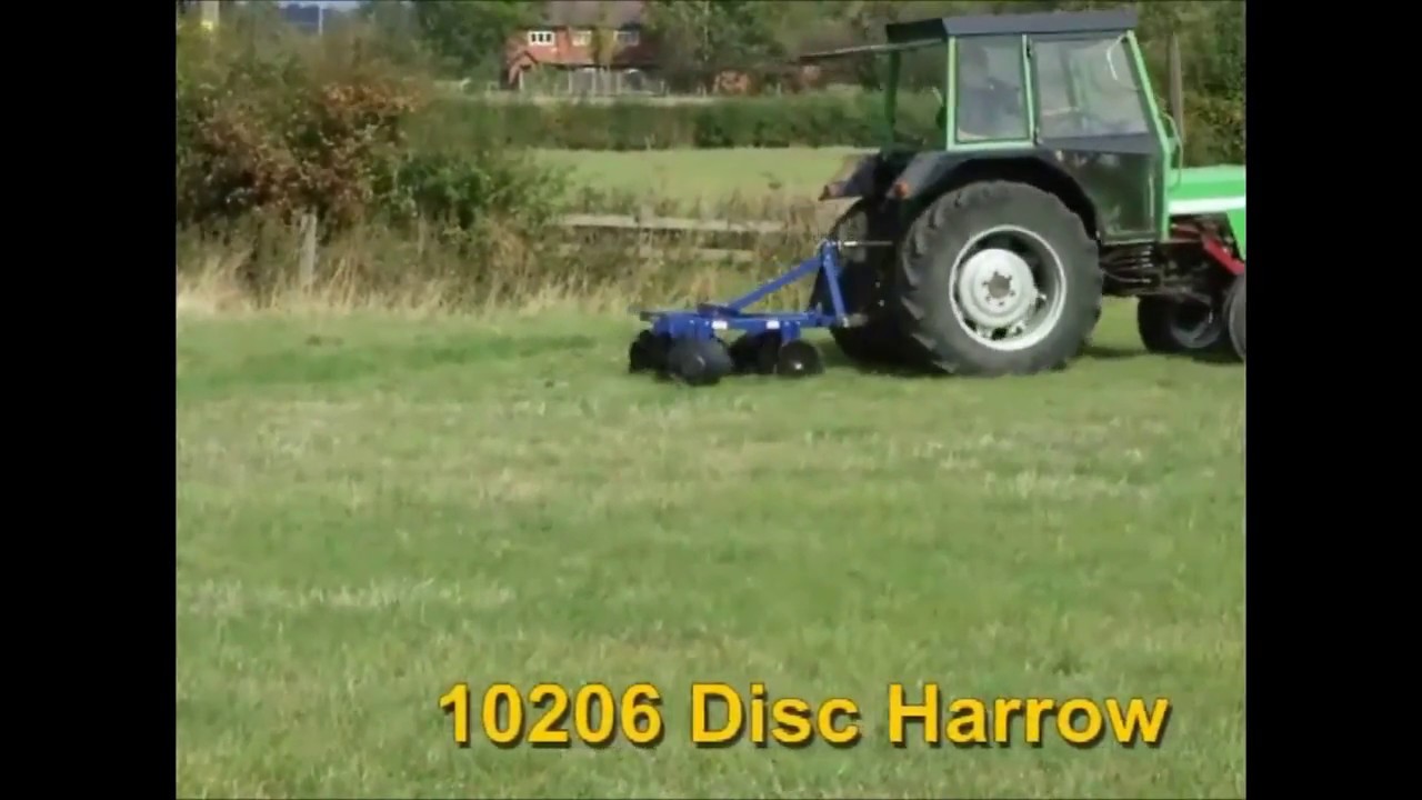 4ft Disc Harrow - YouTube