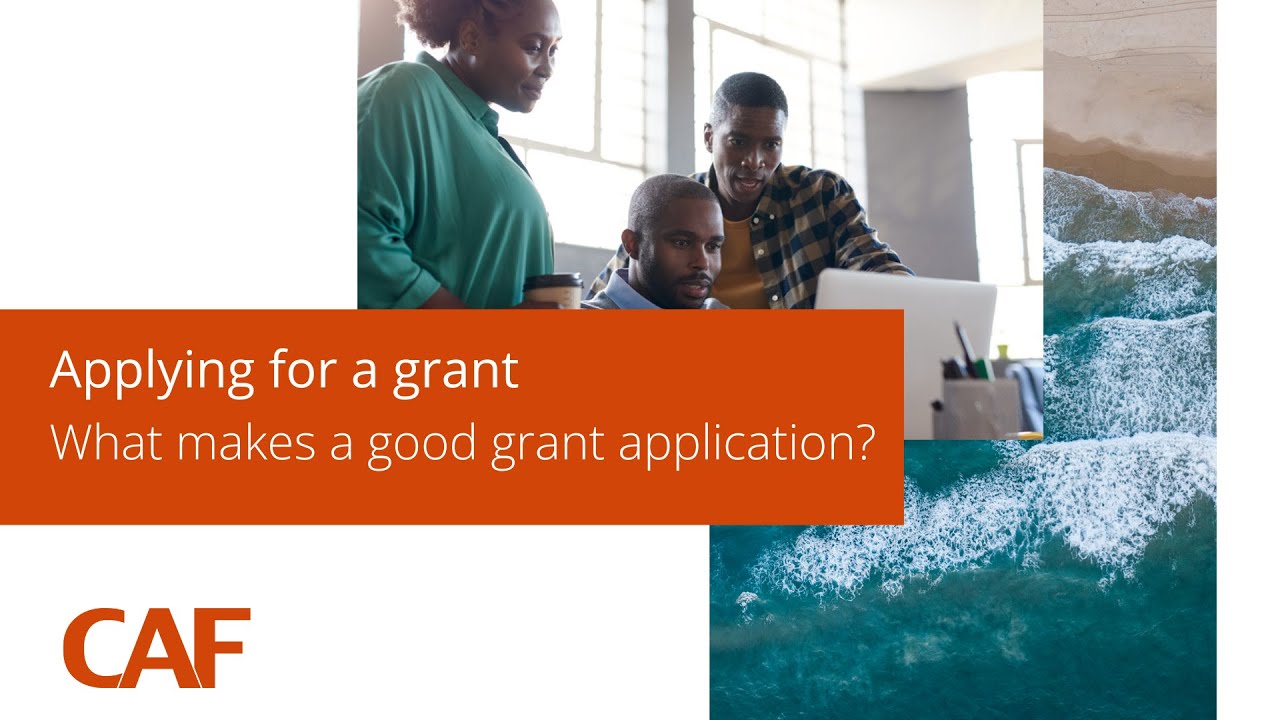 Applying for a grant: What makes a great grant application? - YouTube