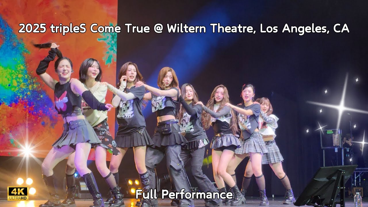 250216 tripleS 트리플에스 Come True @ Wiltern Theatre, LA (Los Angeles), CA ...