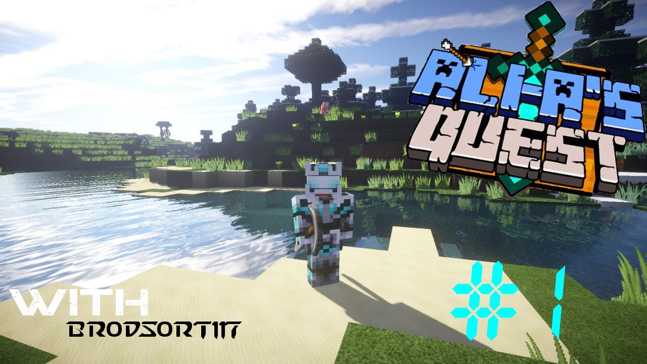 Minecraft - Ali - A's Quest - Episode 1 - YouTube