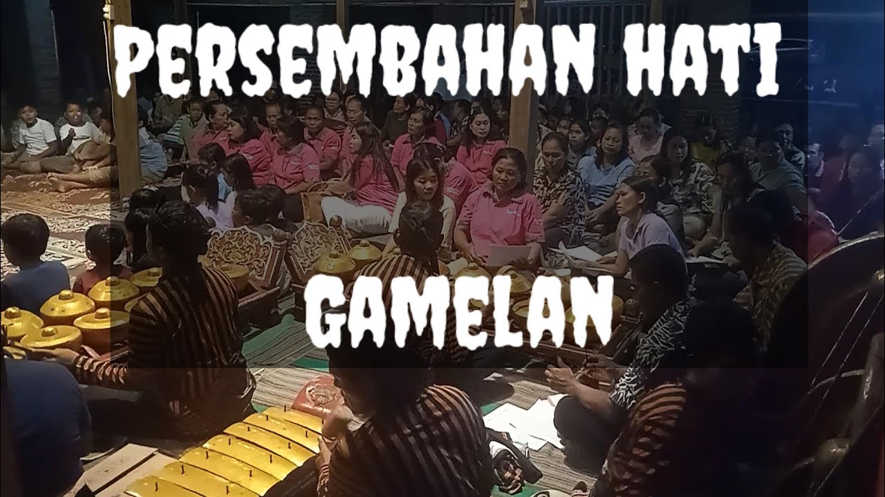 Persembahan hati Gamelan//not Gamelan//lagu rohani - YouTube