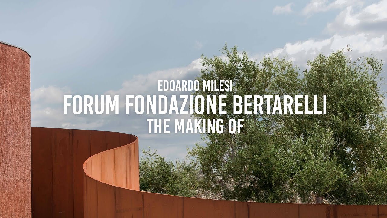 Edoardo Milesi FORUM FONDAZIONE BERTARELLI The making of - YouTube