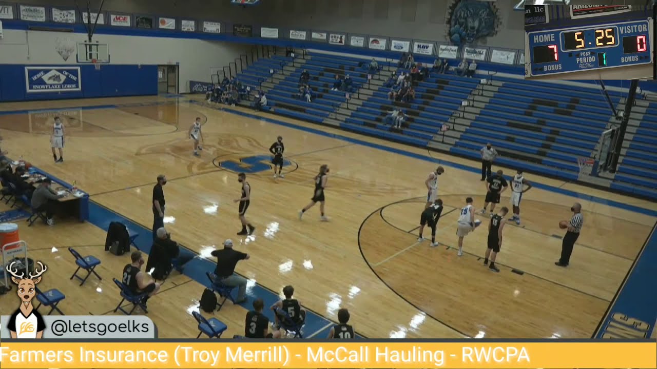 Round Valley Elks @ Snowflake Lobos (Basketball) - 1/21/2021 - YouTube