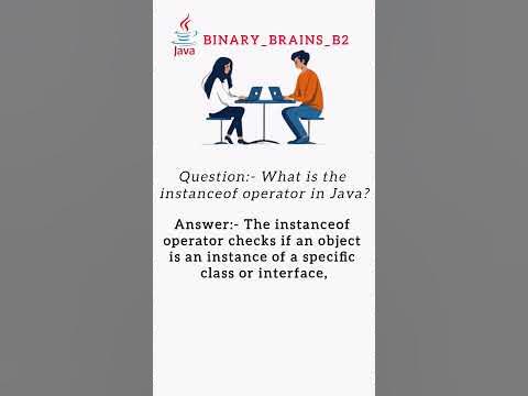 What is the instanceof operator in Java #binary_brains_b2 #javaexperts #yt #ytshortsindia - YouTube