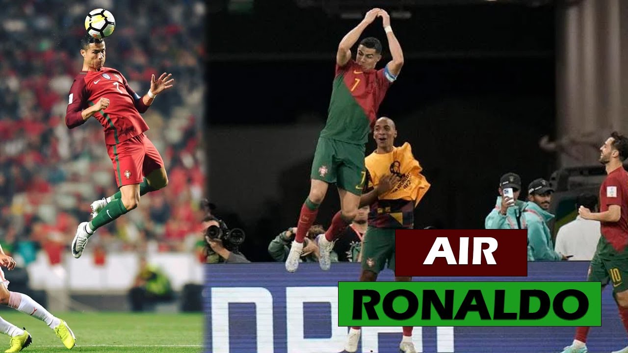 Cristiano Ronaldo vs Michael Jordan jump | FIFA WC 2022 Qatar | Best ...