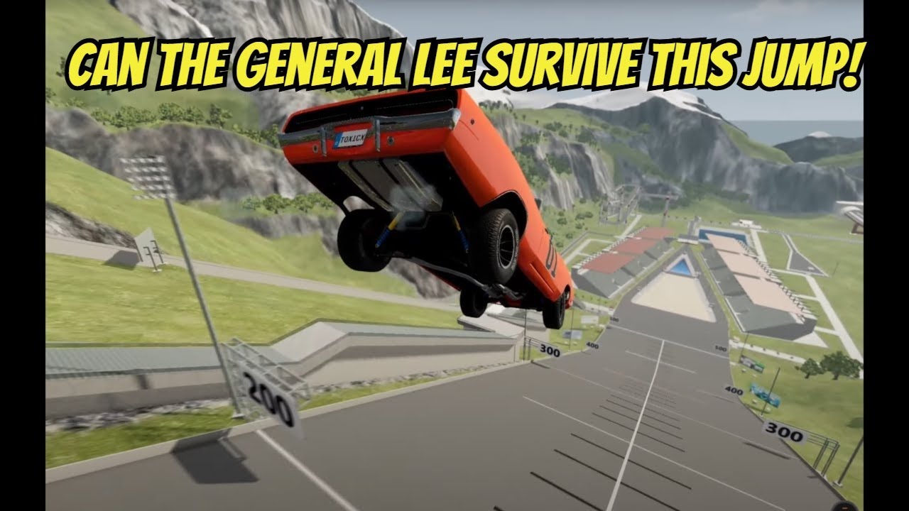 Why Jumping the General Lee Car is a Terrible Idea! - BeamNG Drive ...
