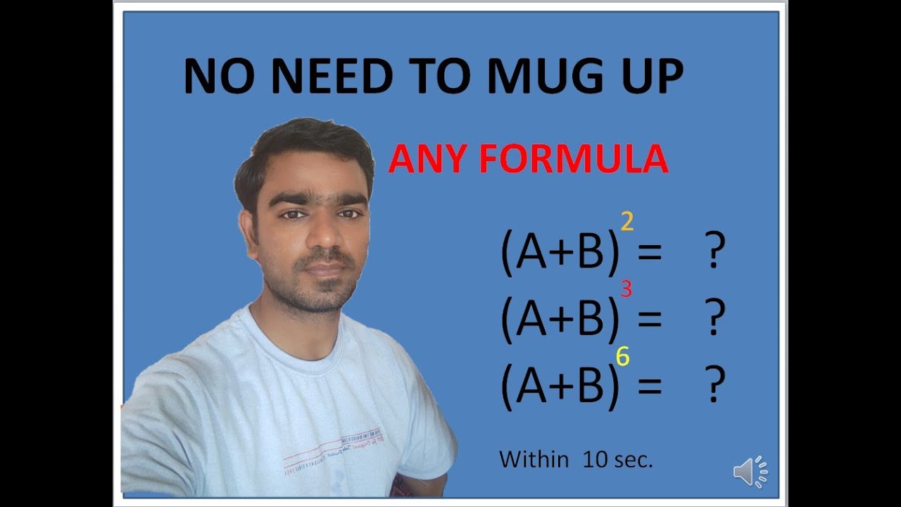 HOW TO FIND FORMULA FOR DIFF POWER YouTube HOW TO FIND FORMULA FOR DIFF POWER YouTube