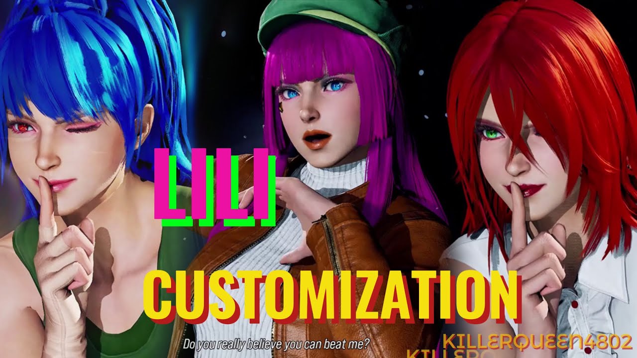 Lili BEST Customization Leona, Vanessa, Bonney #tekken8 - YouTube