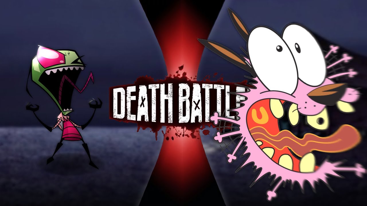 Fan Made Death Battle Trailer: Invader Zim VS Courage The Cowardly Dog ...