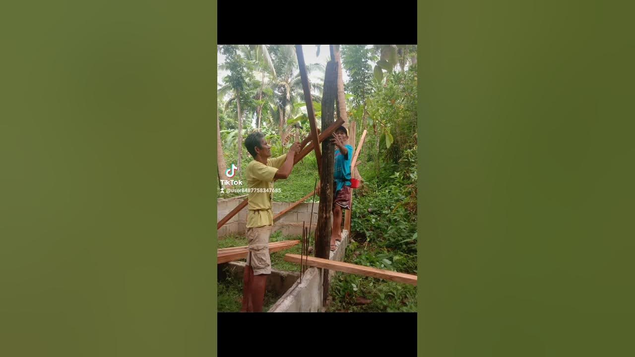 Sinimulan na Ang munting bahay Tanks papaG - YouTube