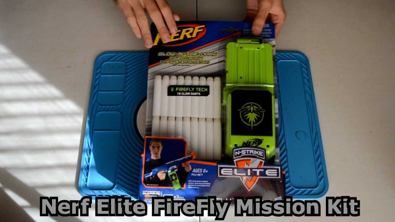 ~Unboxing~ Nerf N-Strike Elite FireFly Tech Mission Kit Unboxing Video ...