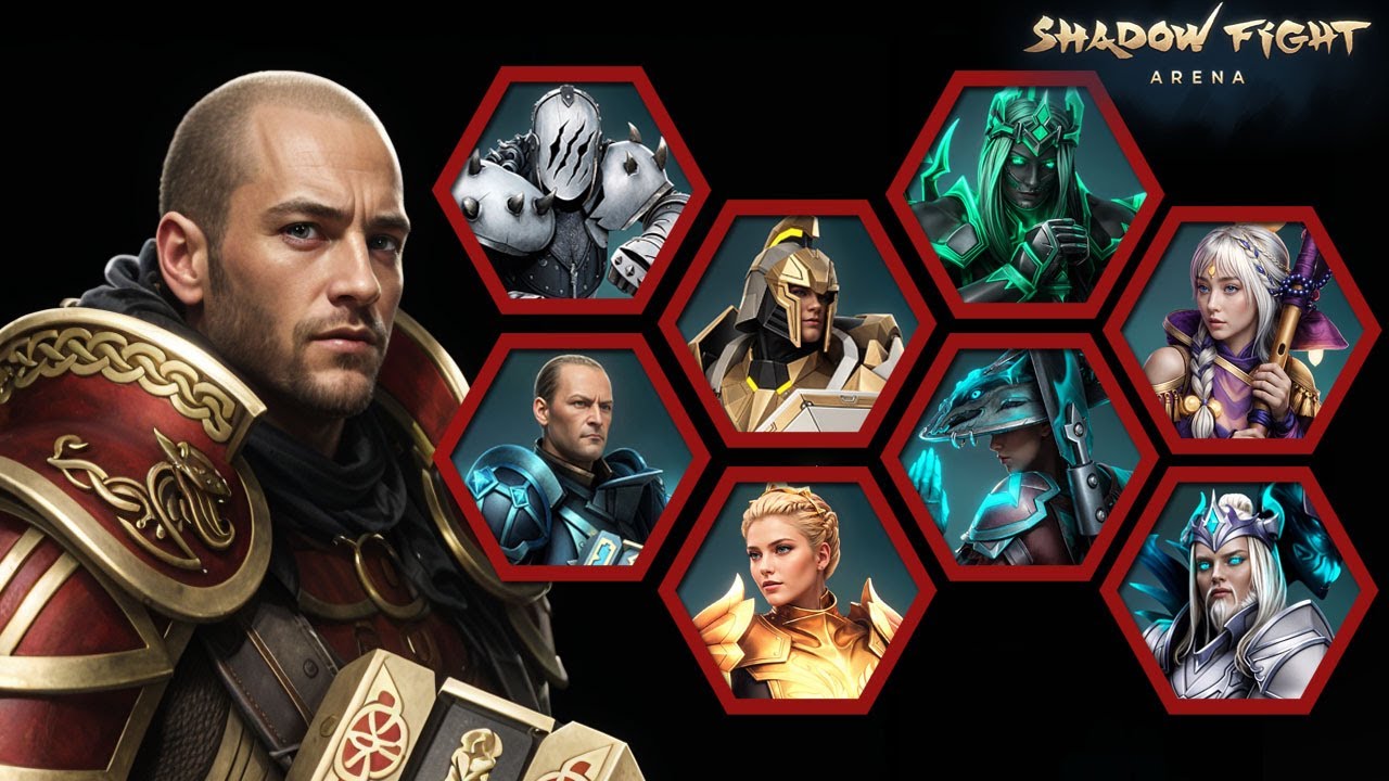 Shadow Fight 4 Arena : Sarge VS All Bosses - All Chapters | SFA - Story ...