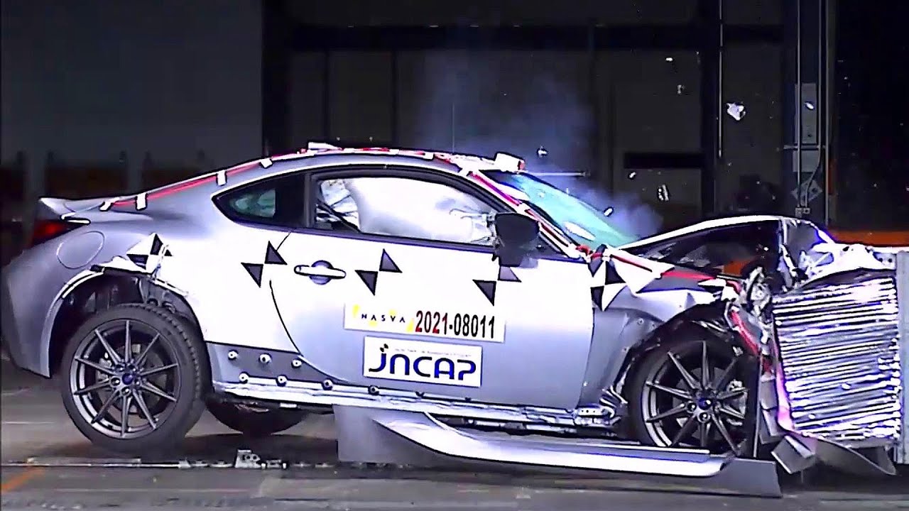 2022 Subaru BRZ Crash Test | ★★☆☆☆ Rating - YouTube