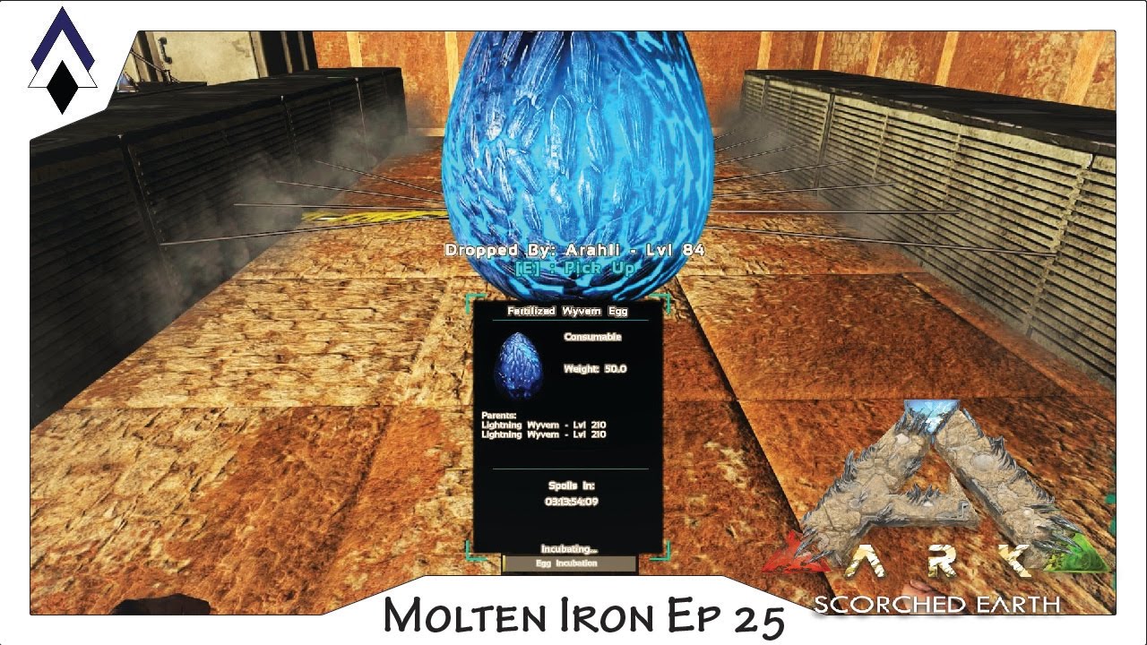 Using a Wyvern Trap to Hatch Wyverns :: Scorched Earth :: Molten Iron ...
