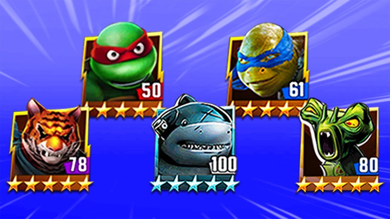 TMNT Legends Snakeweed, Armaggon, Leo Movie, Tiger Claw, Raph Classic ...