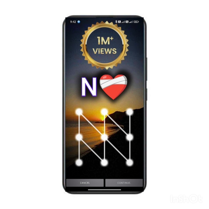 N Name Pattern Lock style #shorts #ytshorts #tech #lock #phonesecurity ...
