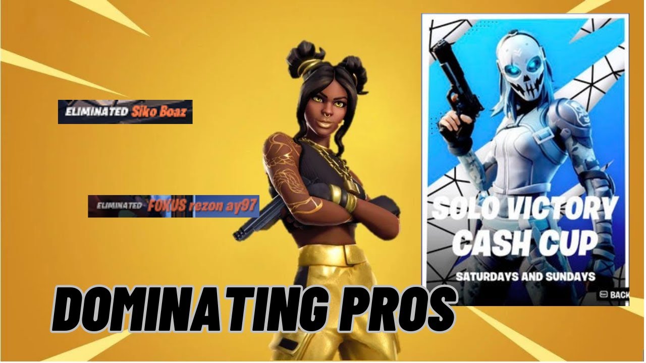 Solo Victory Cash Cup - Quals & Finals Competetive Fortnite - YouTube