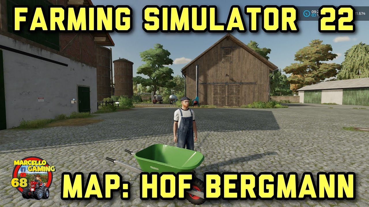 Farming Simulator 22 " Hof Bergmann " Sistemiamo la Farm 02 - YouTube