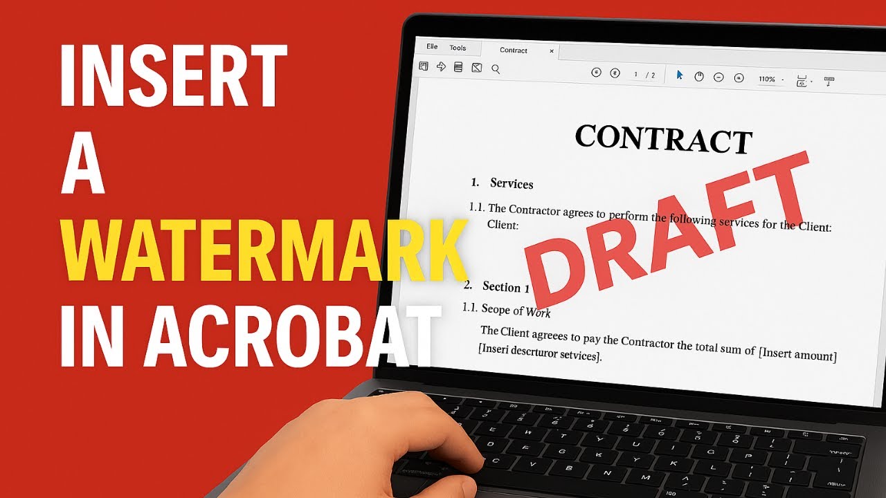 Watermark a PDF in Adobe Acrobat – Complete Guide to Protect Your PDFs ...